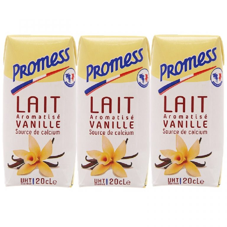 Sữa Promess hương vani Hộp 200ml - NK Pháp
