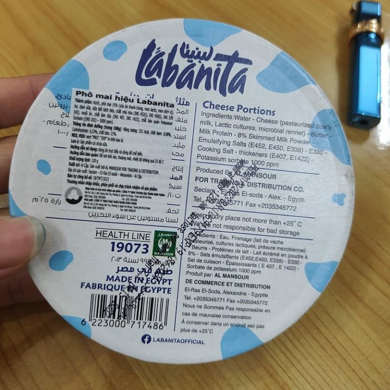 Phô mai Pháp Labanita hộp 16 miếng